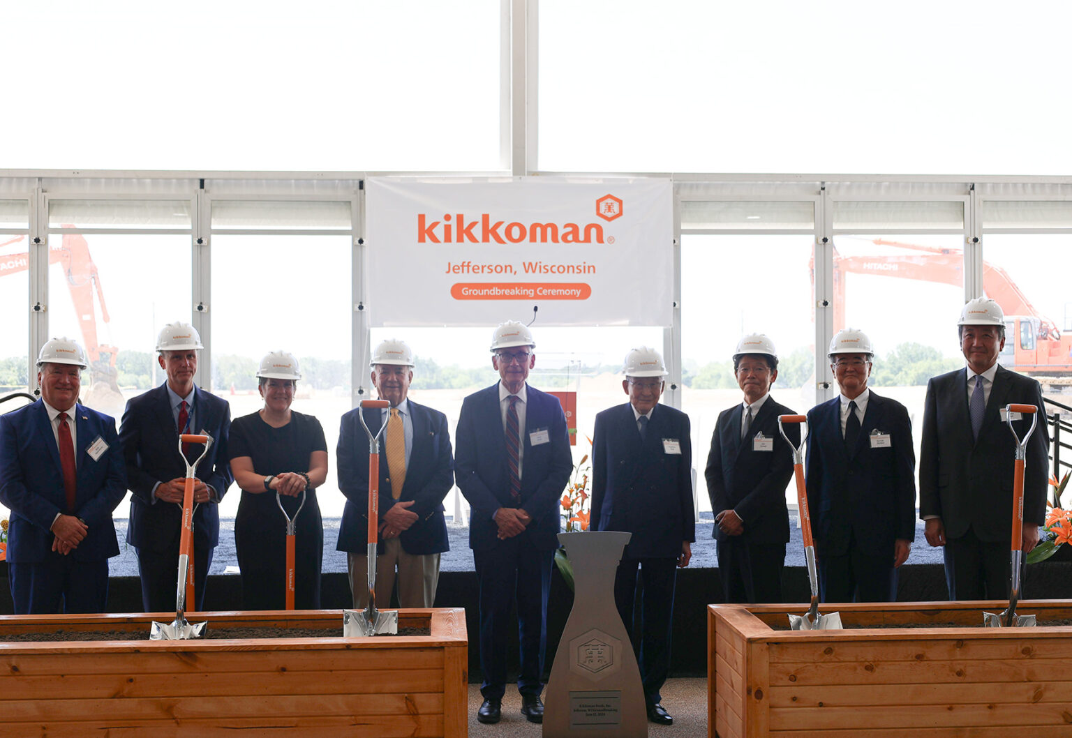 Gov. Evers, WEDC Join Kikkoman to Celebrate Groundbreaking of New ...